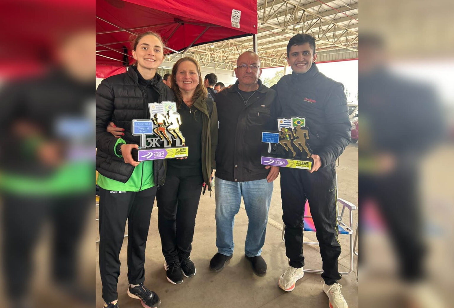Mais um pódio: Lorena Röse conquista primeiro lugar em corrida em Bagé ...